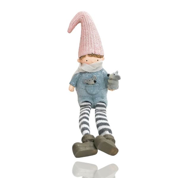 novogodišnji decak 20cm